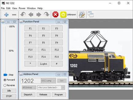 SPROG-DCC & DecoderPro - Domburg Train Support